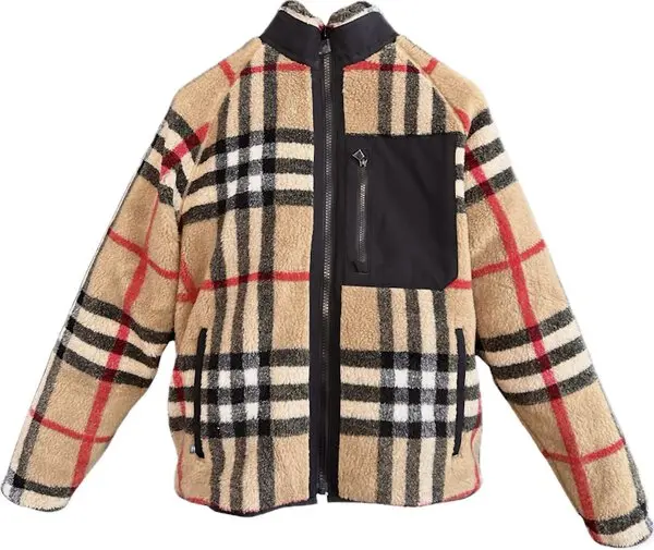 Burberry Fleece Jacket - Archive Beige | Editorialist